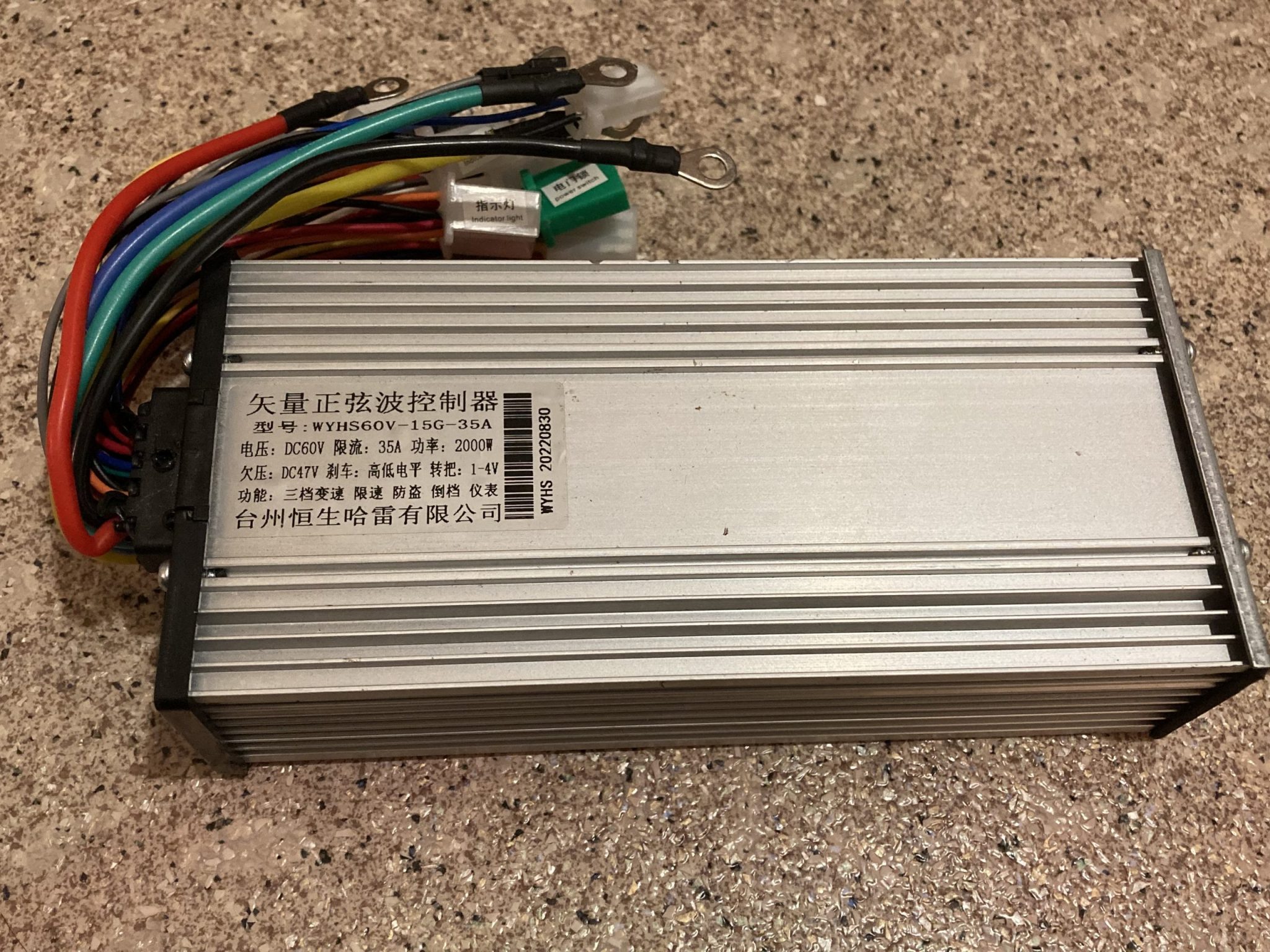 Controller Steuergerät LS 2000w - 60V - EFEP GmbH ( E-Scooter Schweiz )